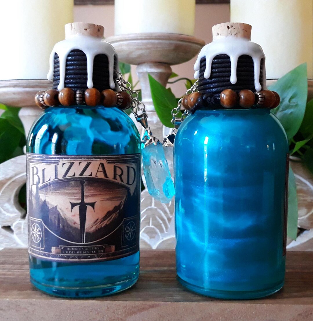 The Witcher BLIZZARD Decorative Interactive Potion Bottle With Swirling ...