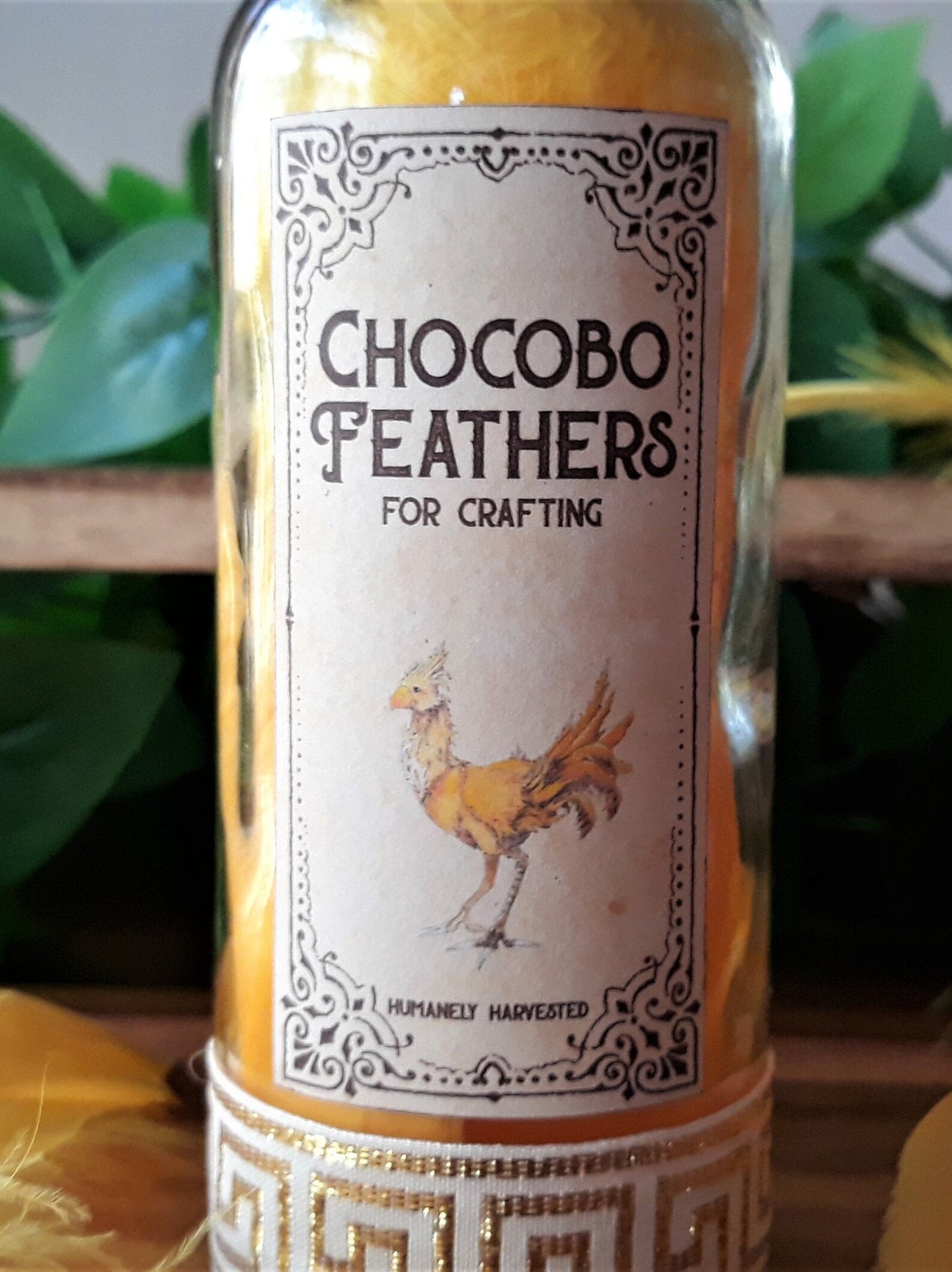Chocobo Feathers Inspired by Final Fantasy / Crafting | Etsy