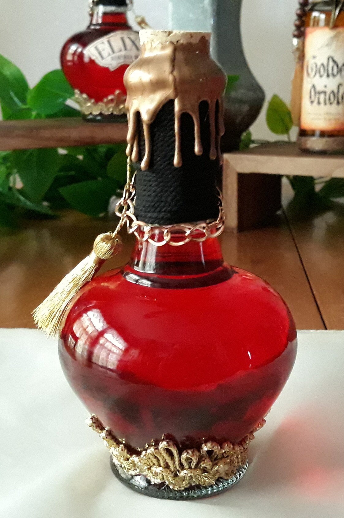 FINAL FANTASY Inspired ELIXIR Potion Bottle With Magical | Etsy