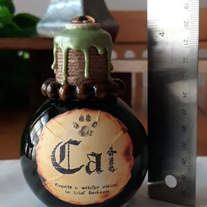 The Witcher CAT Decorative Magic Potion Bottle With Interactive ...