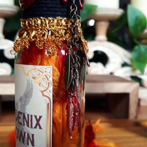 Phoenix Down Bottle Inspired by Final Fantasy / Apothecary Bottle ...