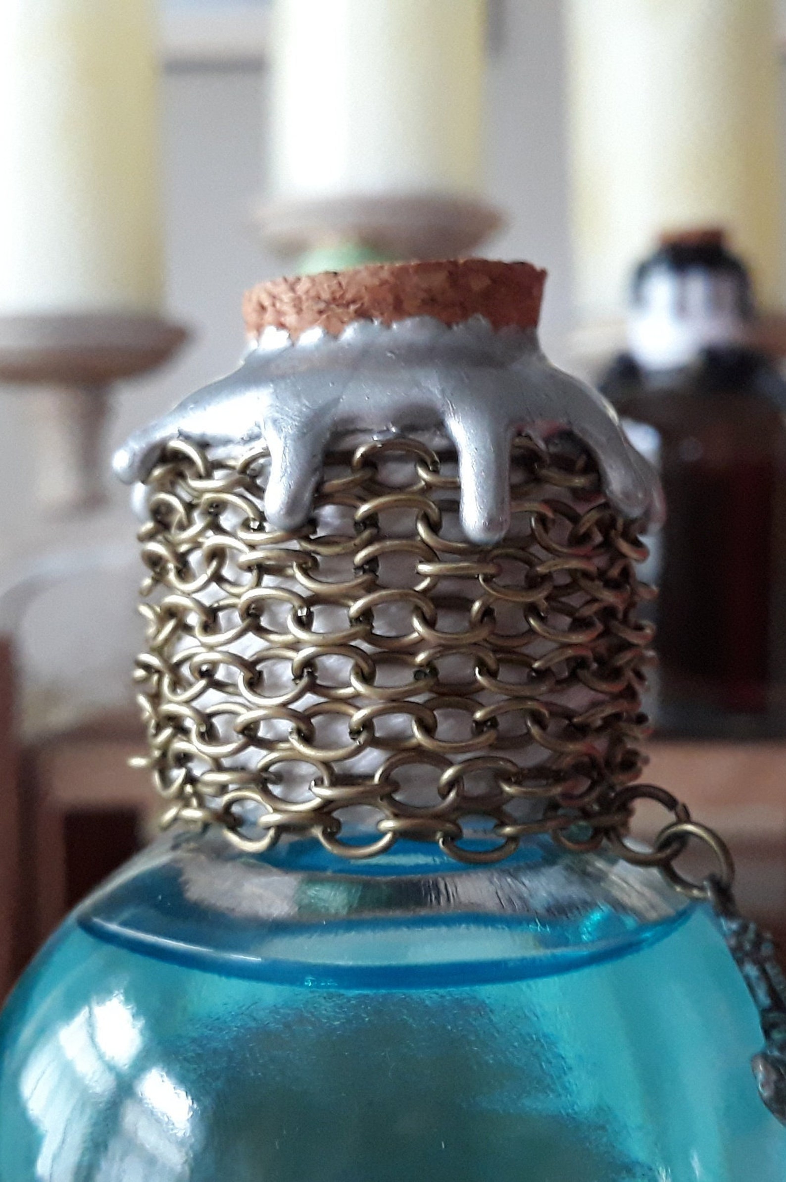 Final Fantasy Inspired HOLY WATER Potion Bottle With Magical - Etsy