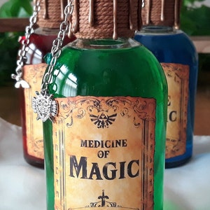 The Legend of Zelda Red Green and Blue 3 Potion Bundle - Etsy