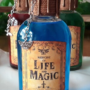 The Legend of Zelda Red Green and Blue 3 Potion Bundle - Etsy