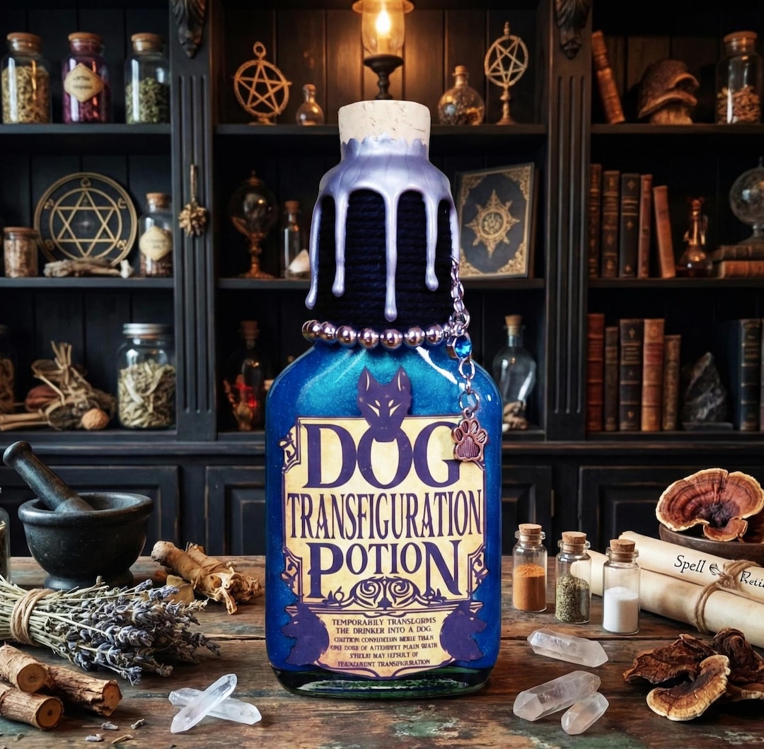 Dog Transfiguration Potion, an Interactive Decorative Magic Potion ...