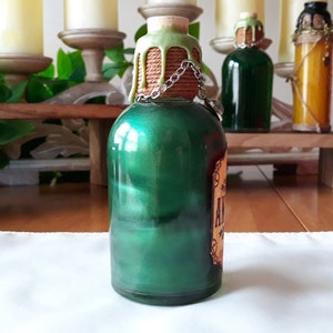 Final Fantasy Inspired ANTIDOTE Potion Bottle With Magical Swirling ...