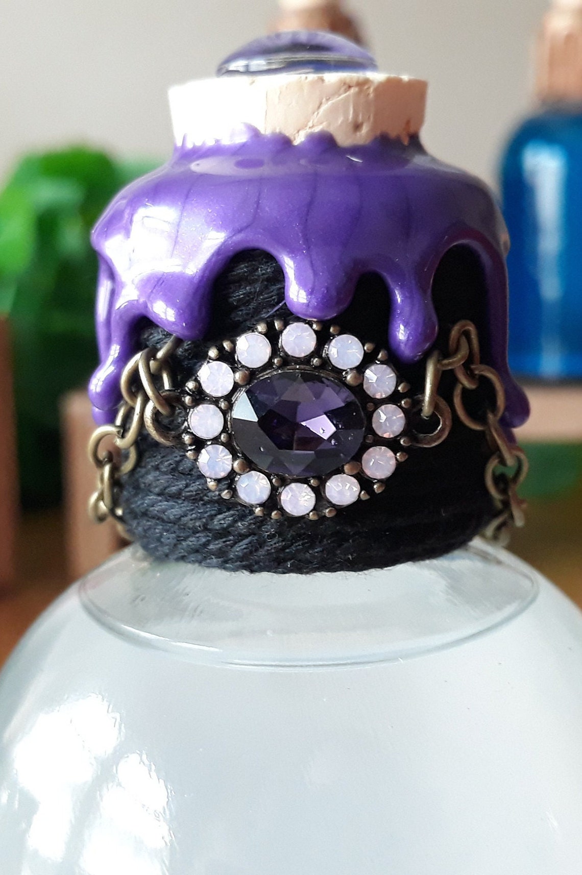 Final Fantasy Inspired EYE DROPS Potion Bottle With Magical - Etsy