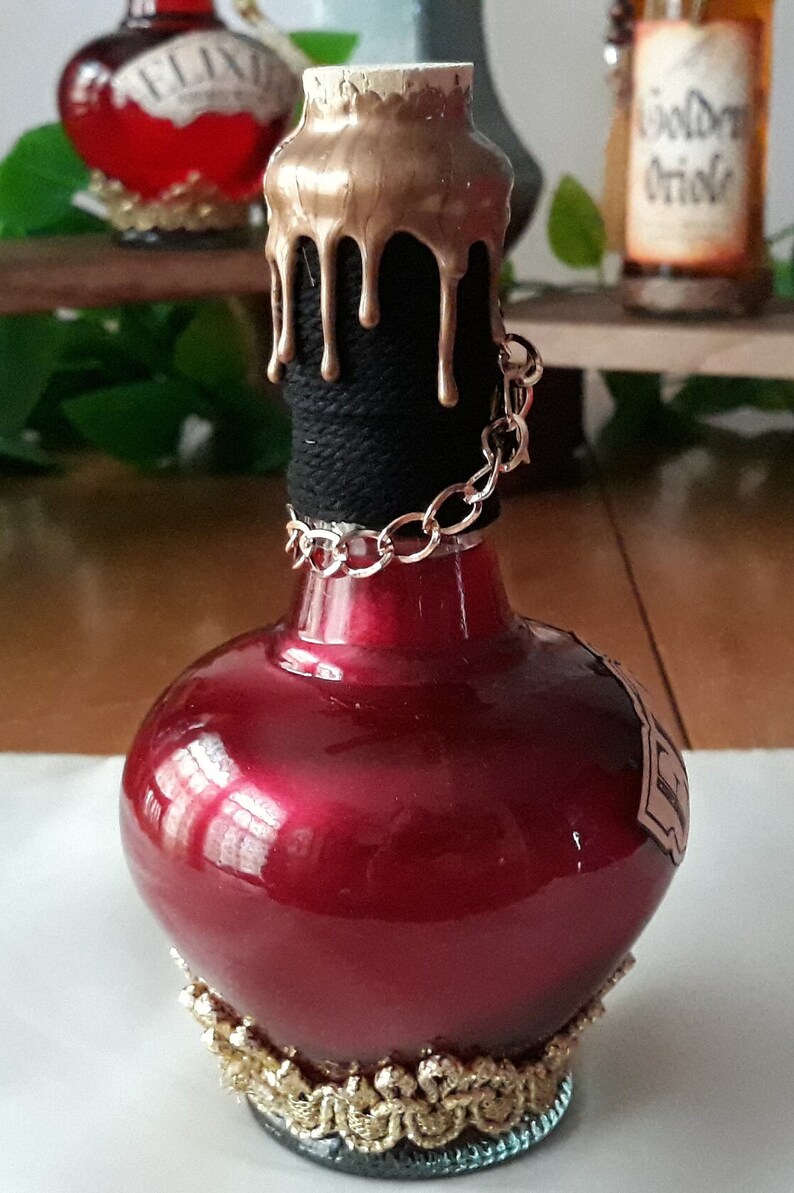 FINAL FANTASY Inspired ELIXIR Potion Bottle With Magical | Etsy