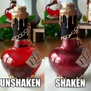 FINAL FANTASY Inspired ELIXIR Potion Bottle With Magical | Etsy