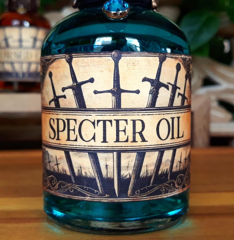 The Witcher Decorative Blade Oil Bottles Set #3 (specter, Cursed ...