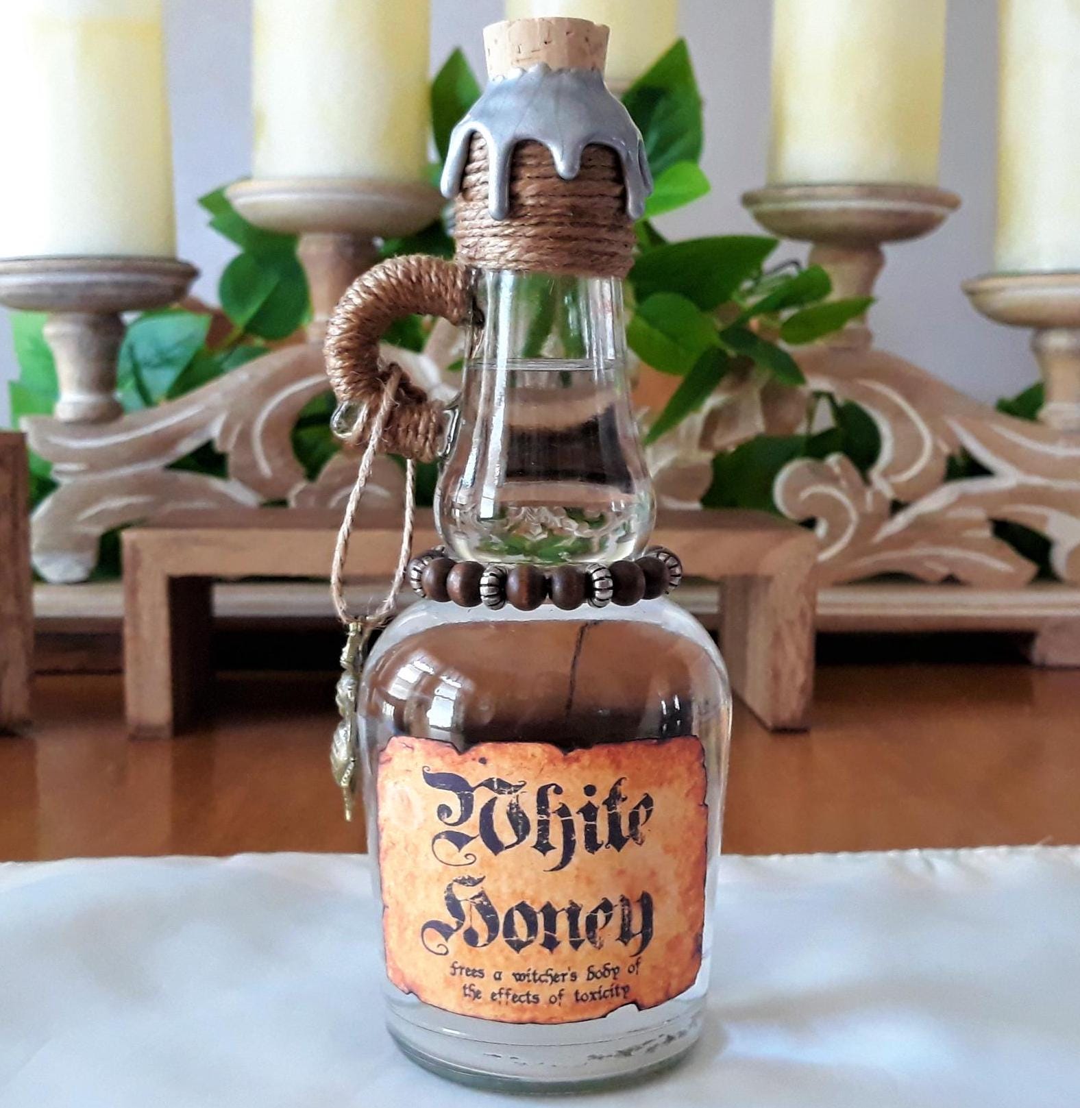 The Witcher WHITE HONEY Interactive Decorative Color Changing Potion ...