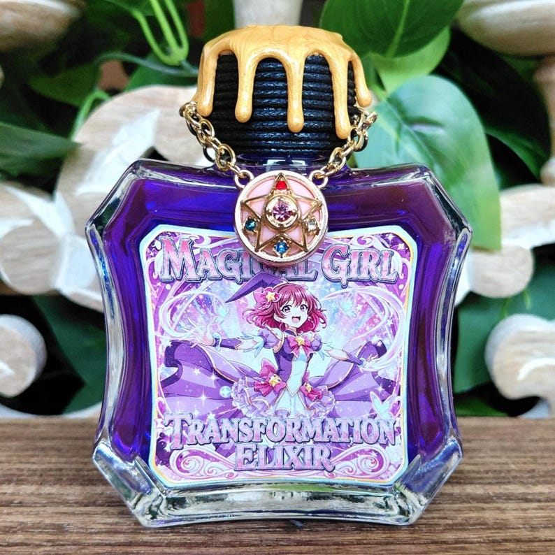 Magical Girl Transformation Potion and Elixir Anime Inspired ...