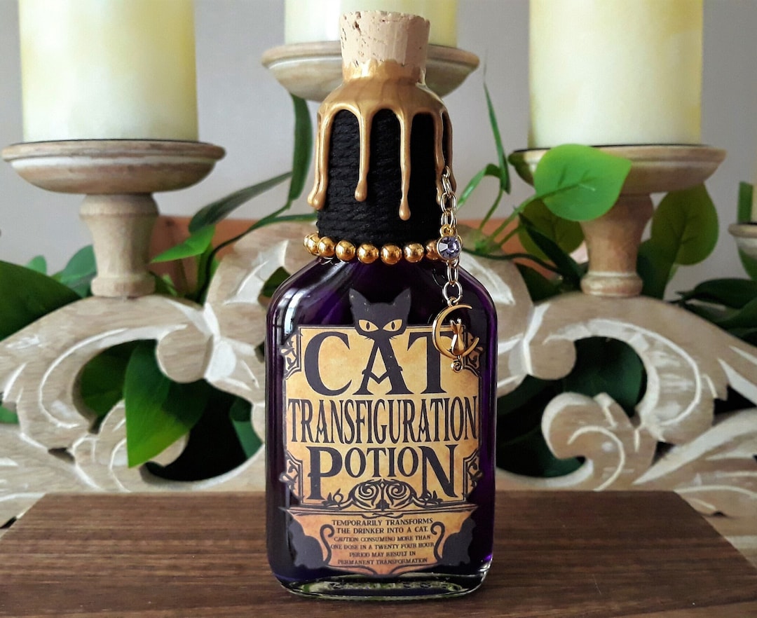 Cat Transfiguration Potion, an Interactive Decorative Magic Potion ...