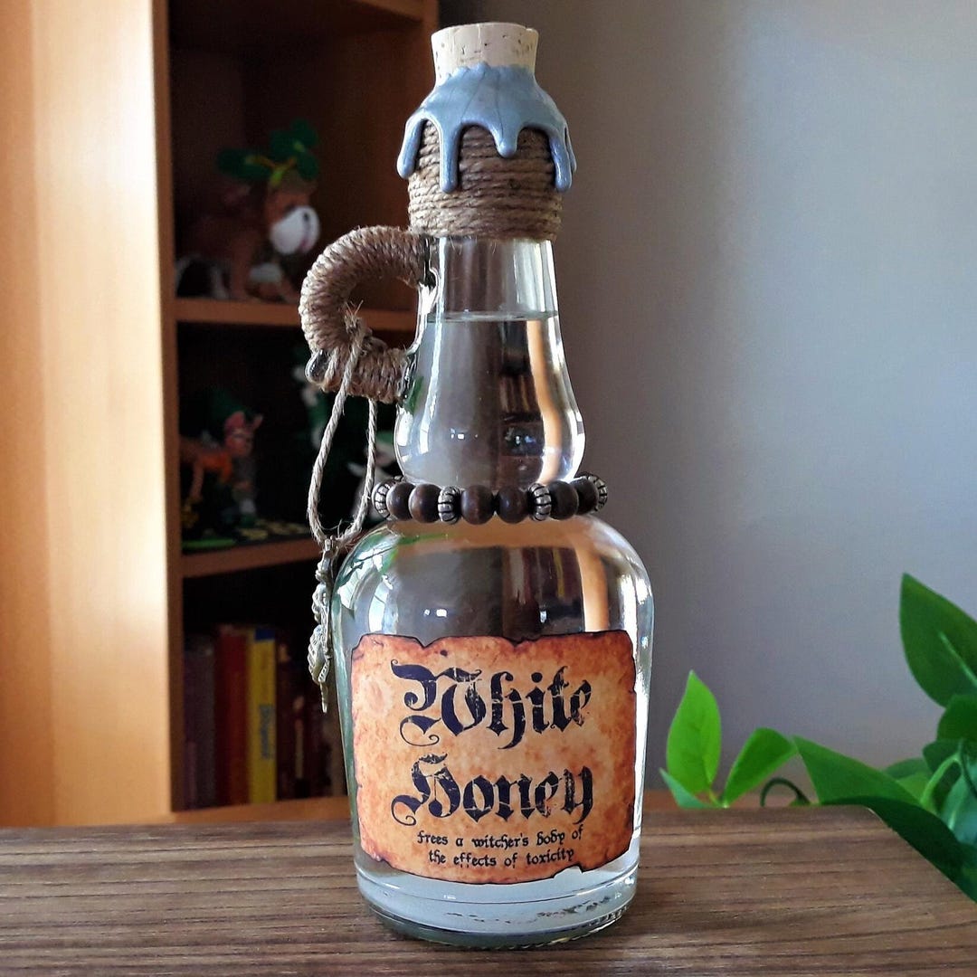 The Witcher WHITE HONEY Interactive Decorative Color Changing Potion ...