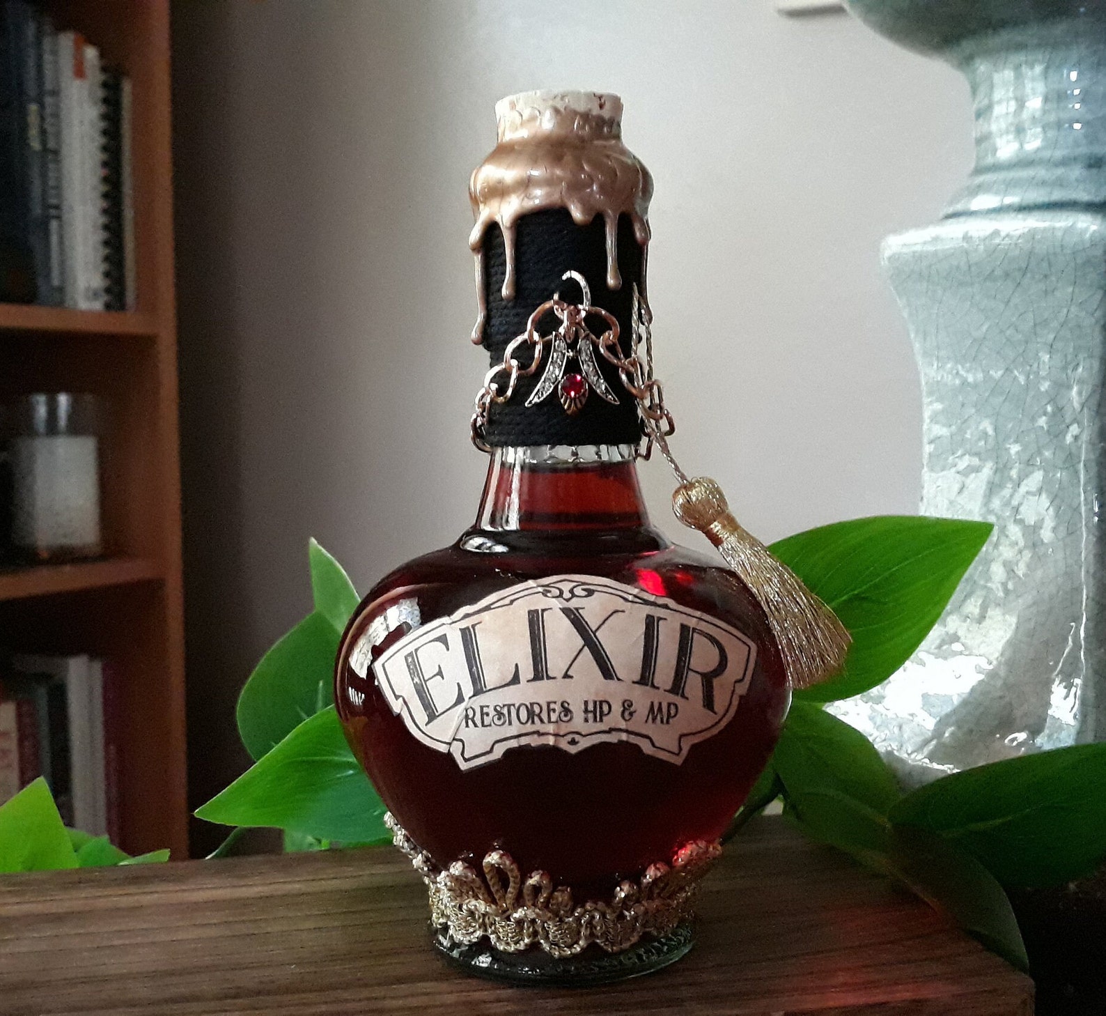 FINAL FANTASY Inspired ELIXIR Potion Bottle With Magical | Etsy