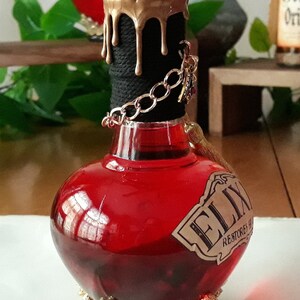 FINAL FANTASY Inspired ELIXIR Potion Bottle With Magical | Etsy