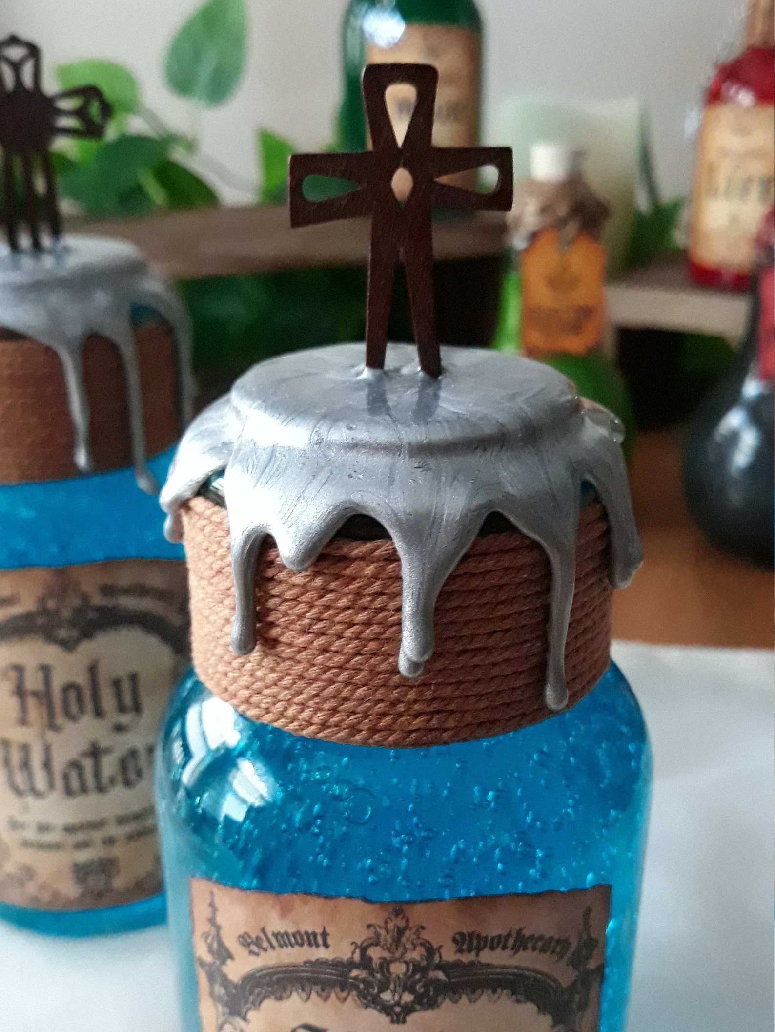 Castlevania Inspired Holy Water Bottle / Magic Potion / - Etsy