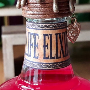 Stardew Valley Inspired LIFE ELIXIR Replica Potion Bottle With Magical ...