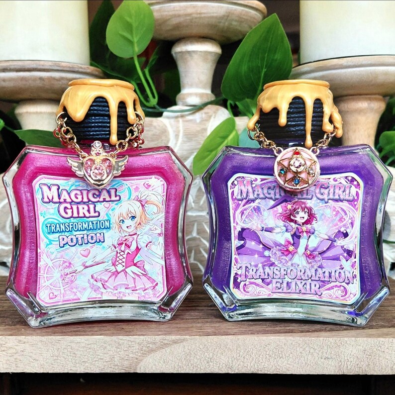 Magical Girl Transformation Potion and Elixir Anime Inspired ...