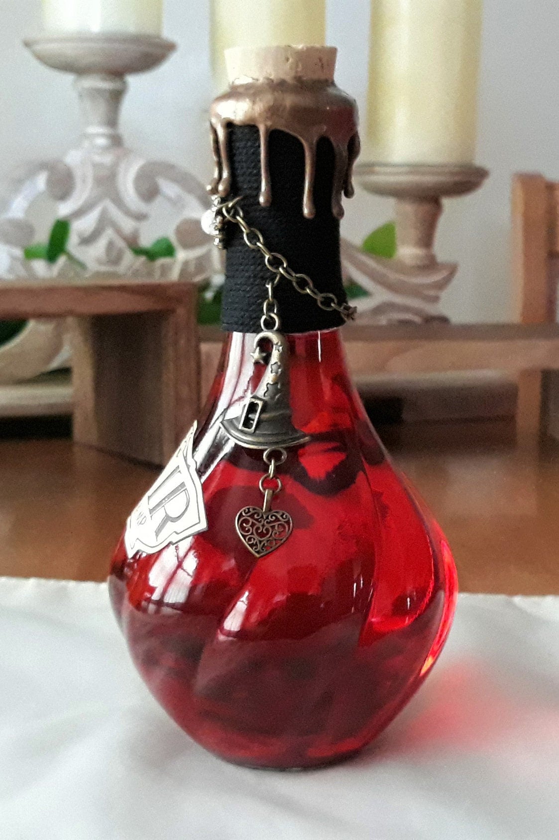 FINAL FANTASY Inspired ELIXIR Potion Bottle With Magical - Etsy