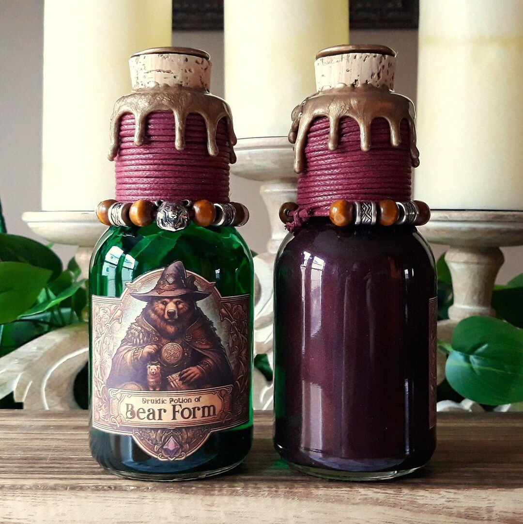 Druidic Potion of Bear Form - an Interactive Decorative Color Changing ...