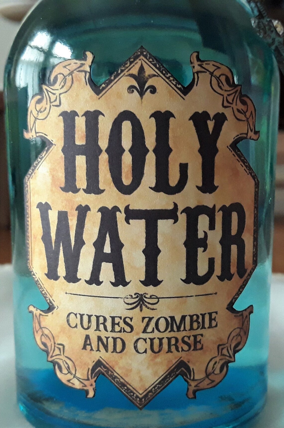 Final Fantasy Inspired HOLY WATER Potion Bottle With Magical - Etsy