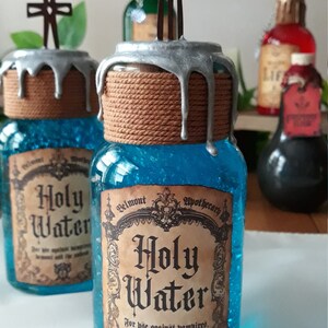 Castlevania Inspired Holy Water Bottle / Magic Potion / - Etsy