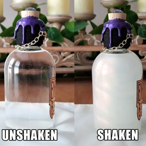 Final Fantasy Inspired EYE DROPS Potion Bottle With Magical - Etsy