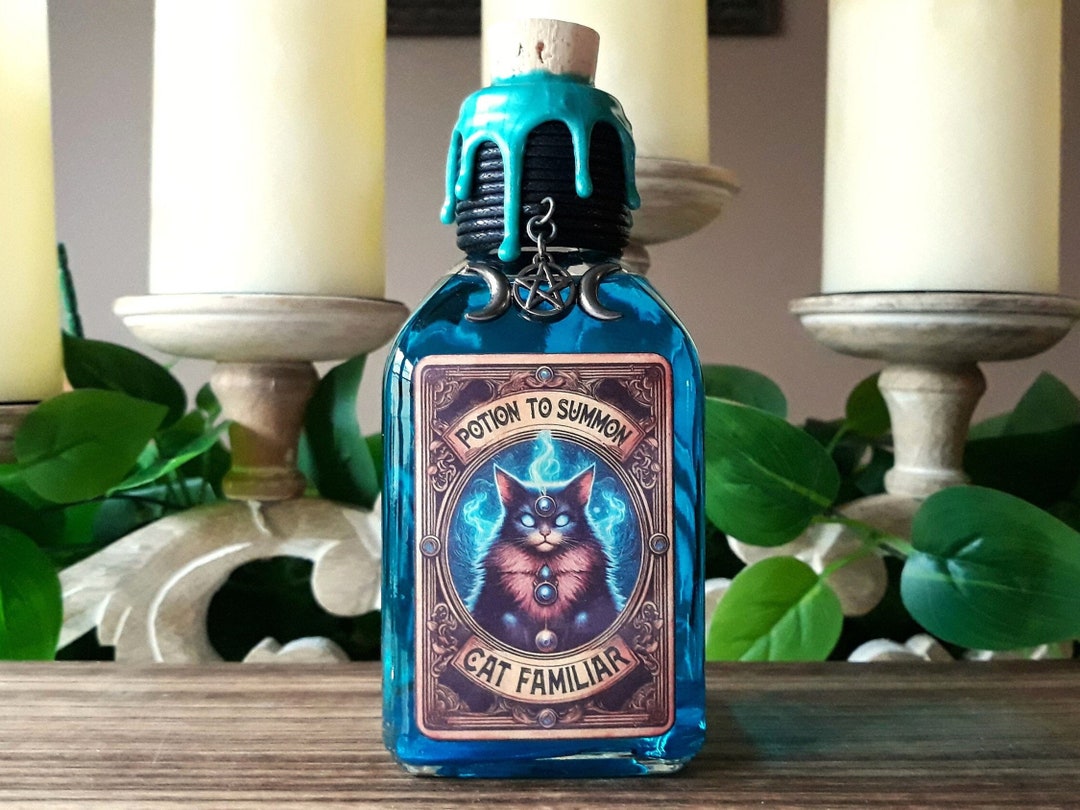 Potion to Summon Cat Familiar - an Interactive Decorative Cat Themed ...