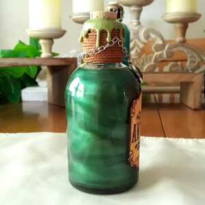Final Fantasy Inspired ANTIDOTE Potion Bottle With Magical Swirling ...