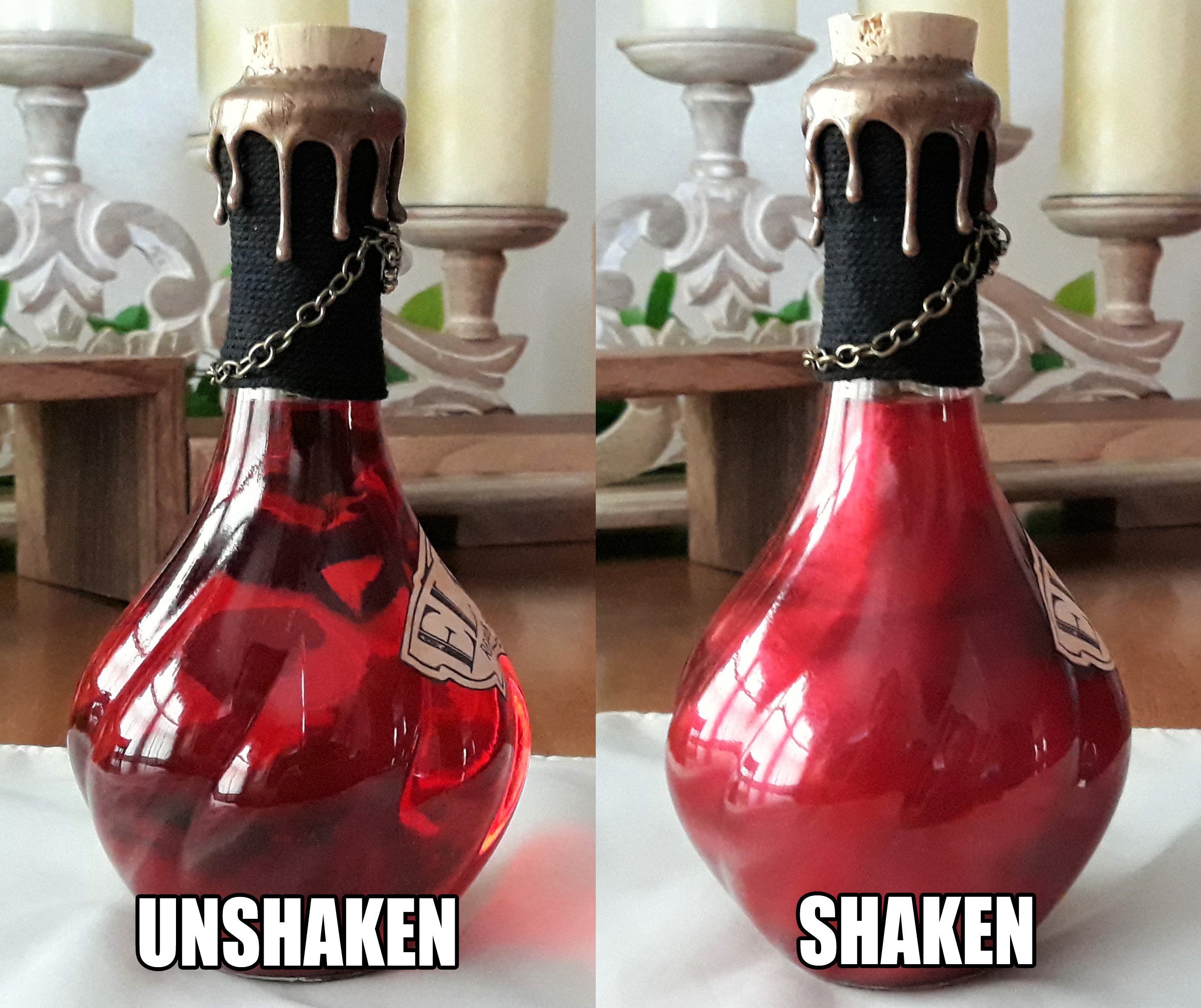 FINAL FANTASY Inspired ELIXIR Potion Bottle With Magical - Etsy