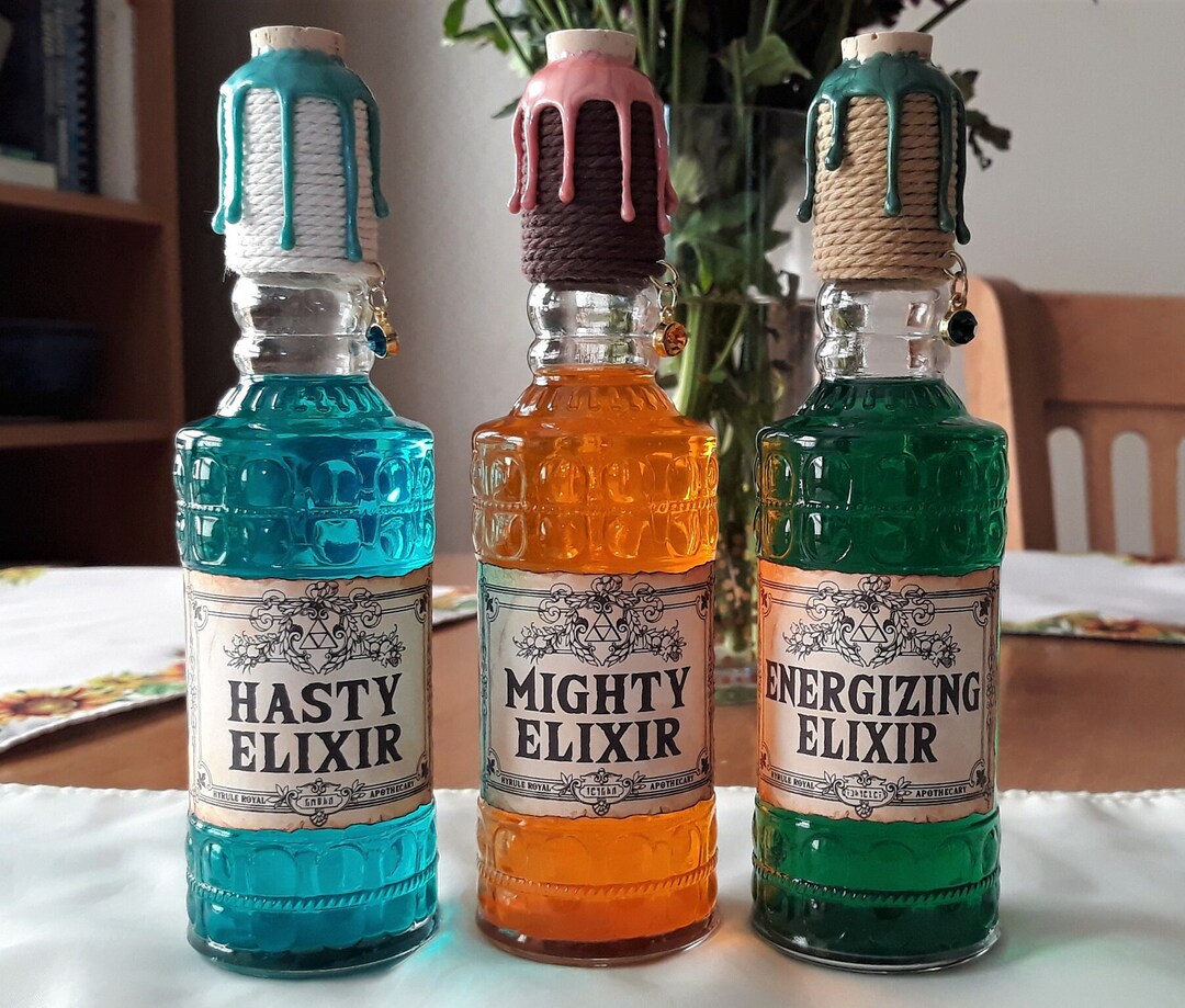 Legend of Zelda - Breath of the Wild Inspired Elixir Set #2 (hasty ...