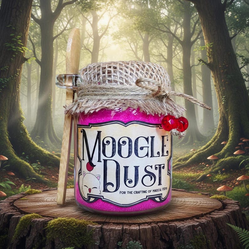 Moogle Dust Inspired by Final Fantasy / Crafting Ingredient ...