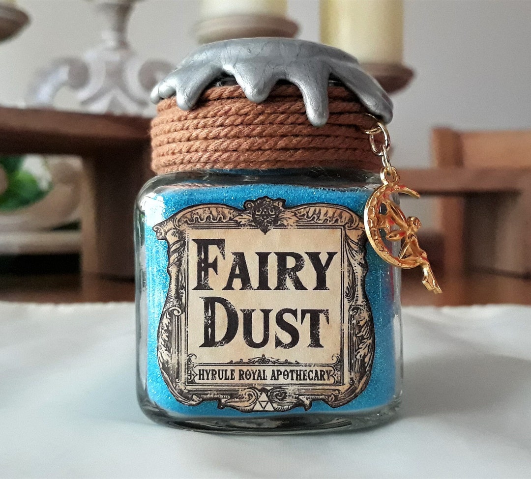 The Legend of Zelda Inspired FAIRY DUST Decorative Apothecary Bottle - Etsy