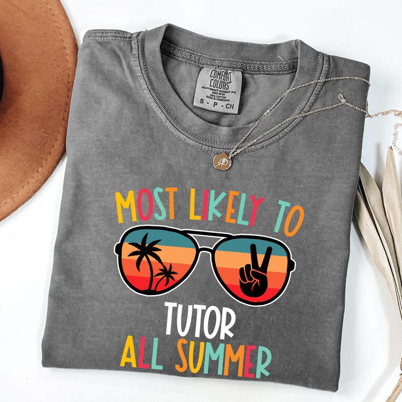 Last Day of School Teacher Shirts, Comfort Colors Teacher Summer Shirts ...