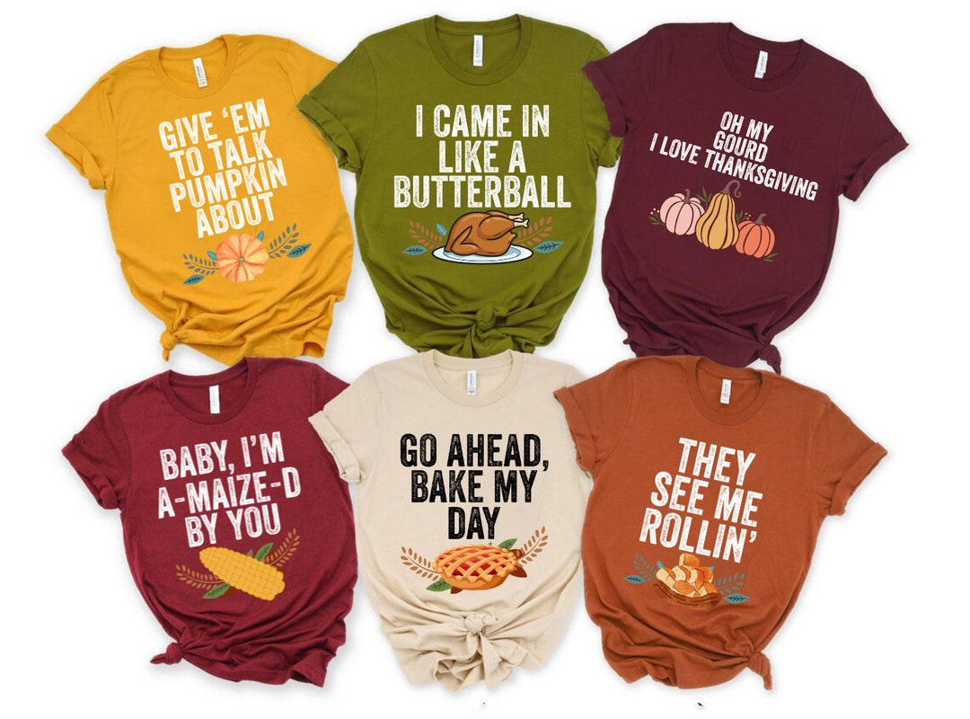 Family Thanksgiving Shirts, Funny Thanksgiving Shirt, Funny Christmas ...