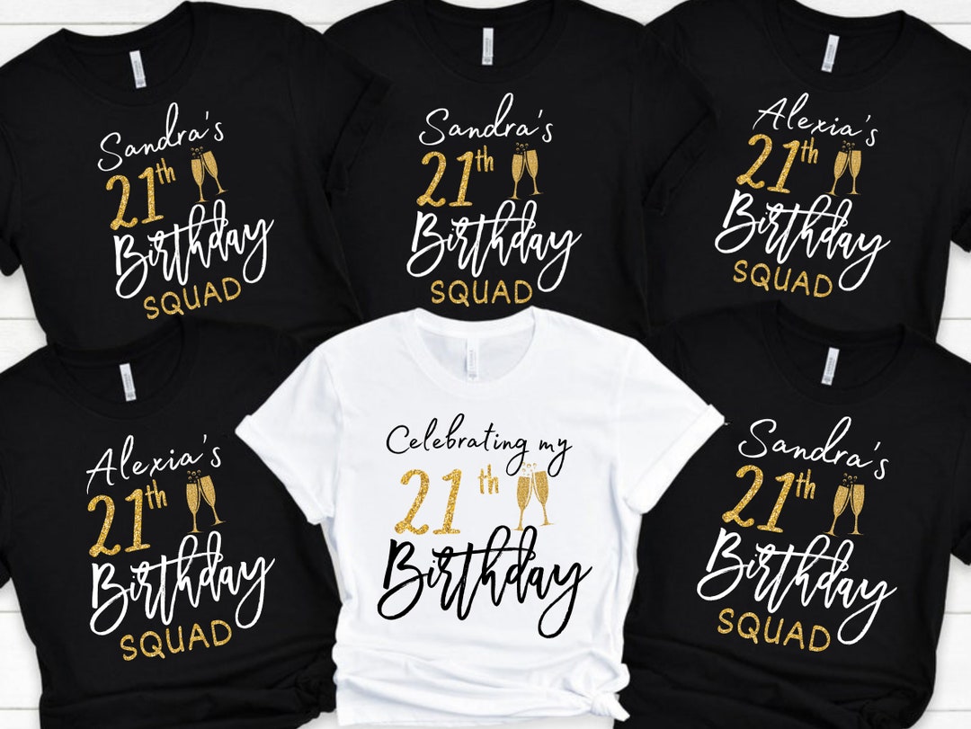 21st Birthday T For Her 21 Years Old Shirt 21st Birthday Shirt