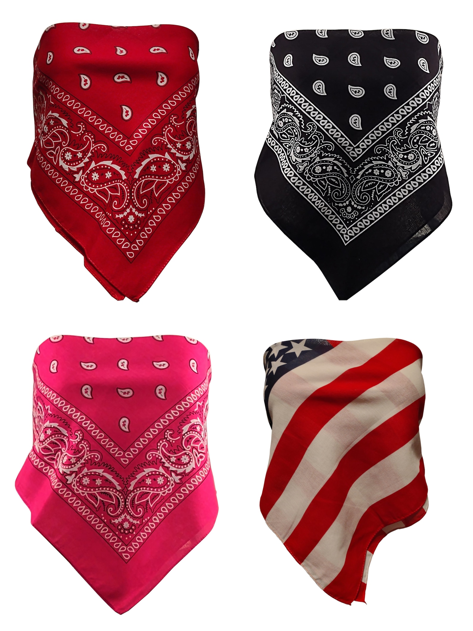 YRM Brand Womens Bandana Tube Top Regular and Plus Sizes - Etsy