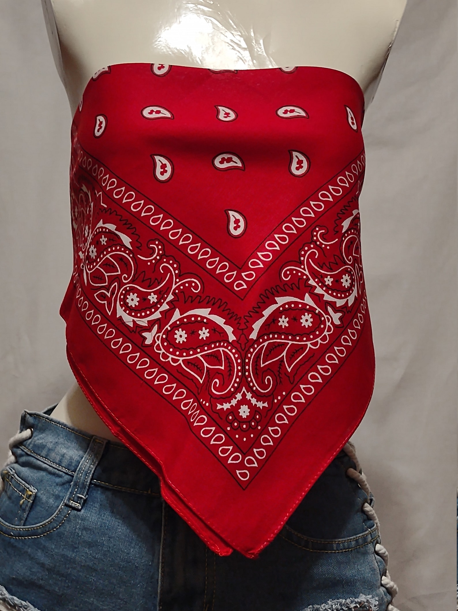 YRM Brand Womens Bandana Tube Top Regular and Plus Sizes - Etsy