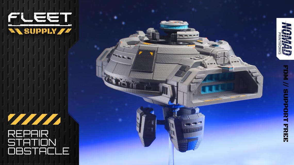 Repair Station Obstacle [STL] - Star Wars Armada - Etsy