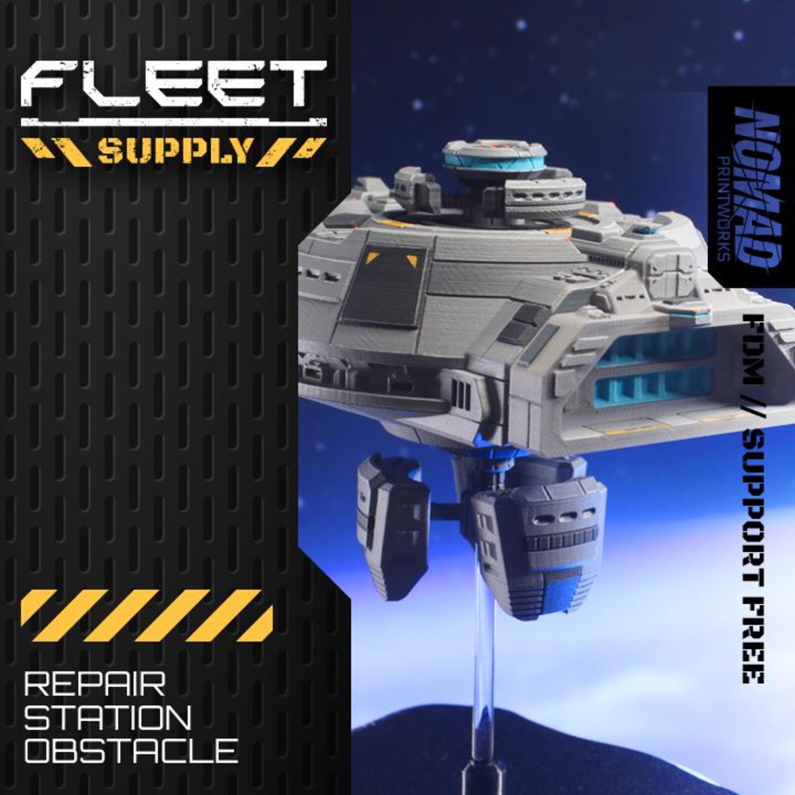 Repair Station Obstacle [STL] - Star Wars Armada - Etsy