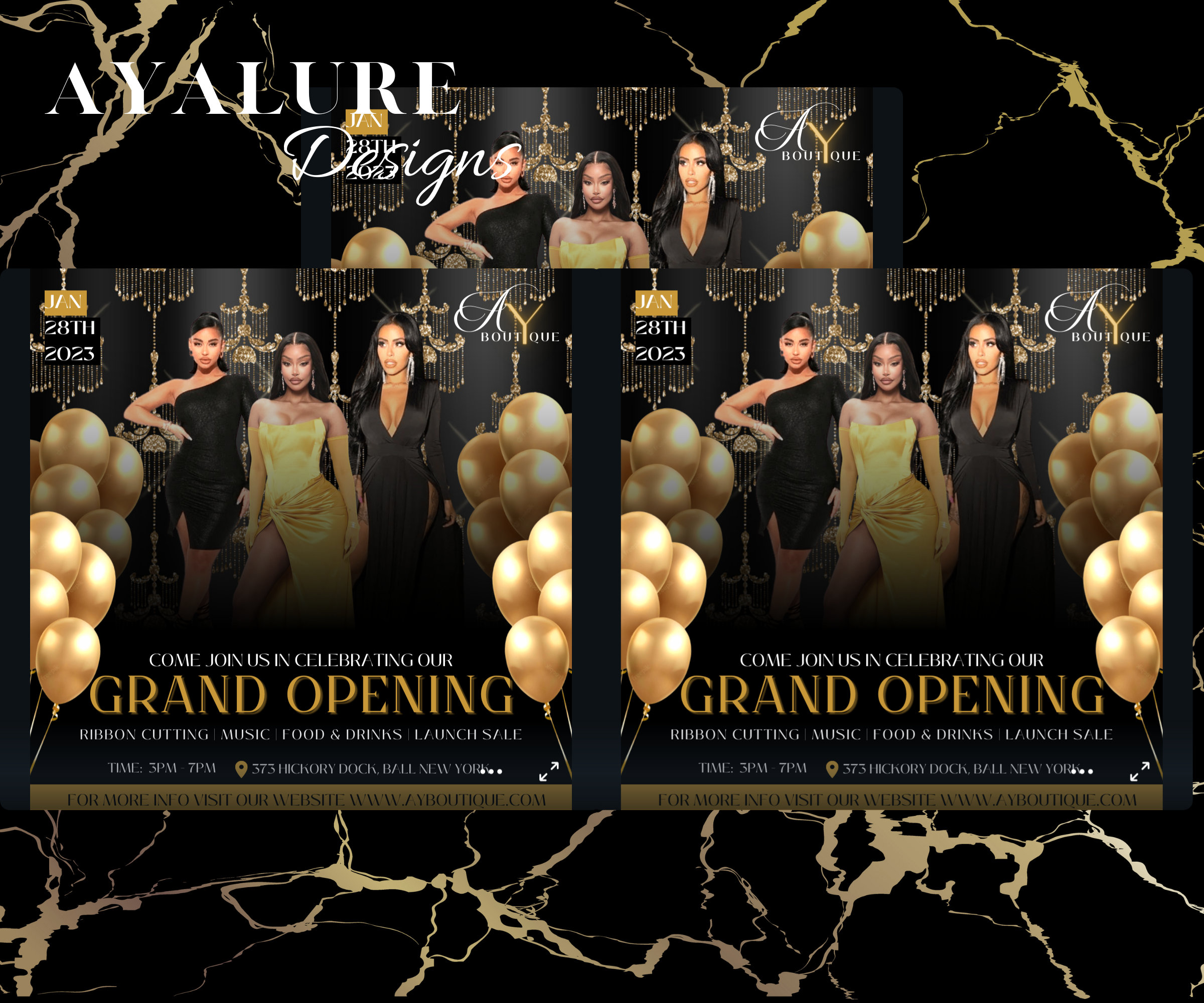 DIY Grand Opening Flyer, Editable Social Media Post, Shop Opening Flyer ...