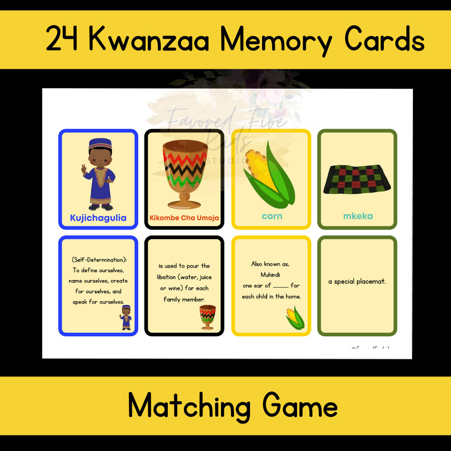10 Kwanzaa Activity Pages for Kids|kwanzaa Coloring Pages| Kwanzaa for ...