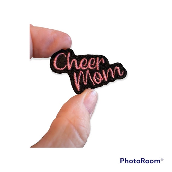 Cheer Mom Embroidered Iron-on Patch - Etsy