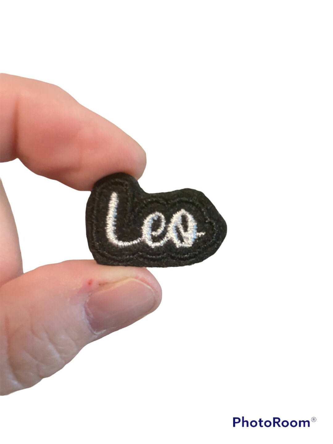 Leo Embroidered Iron-on Patch - Etsy