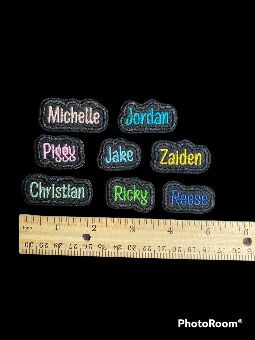 Iron on Name Patch, Birthday Gift Patch, Makeup Bag Patch, Bridesmaid ...