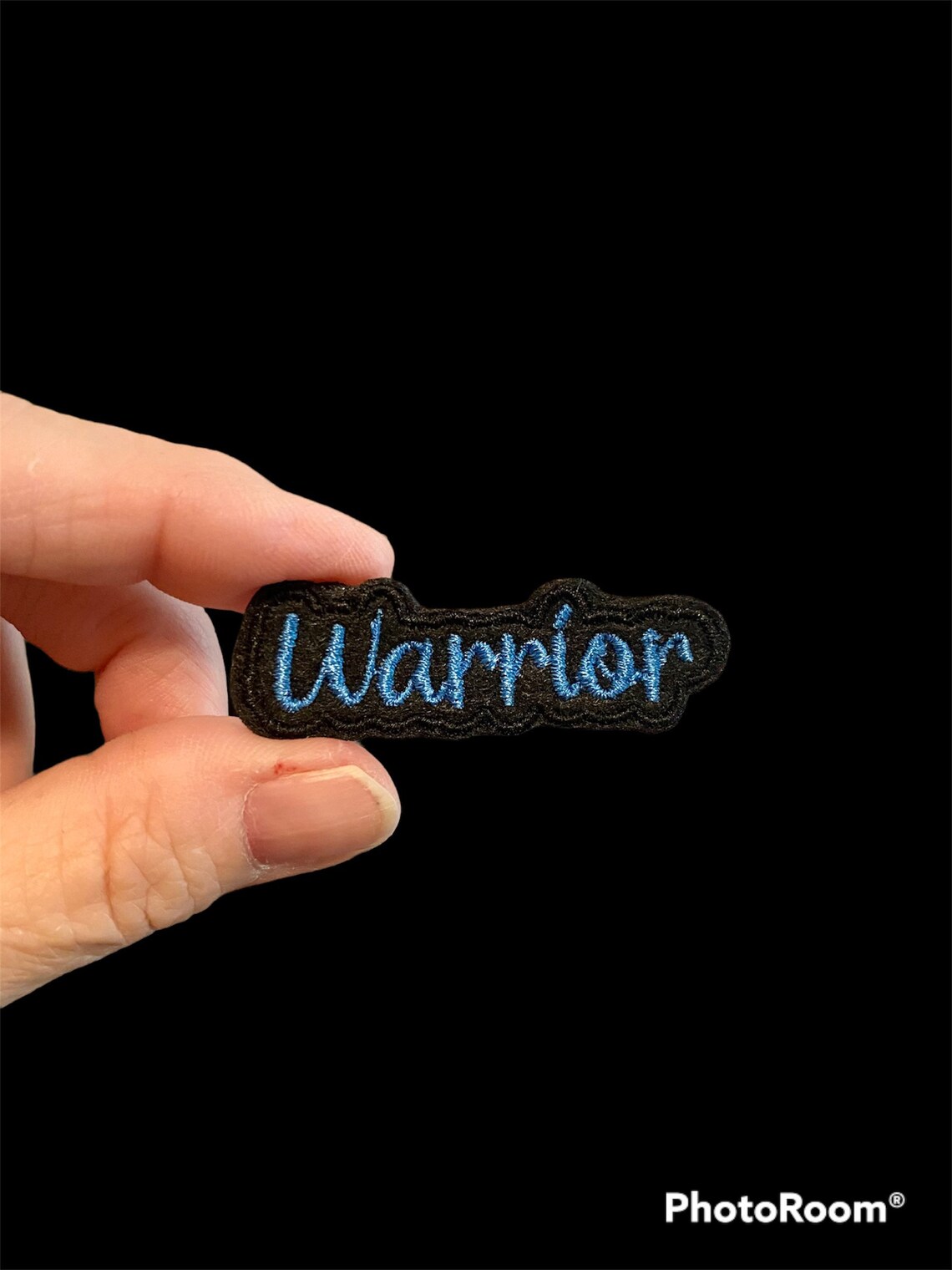 Warrior Embroidered Iron-on Patch - Etsy