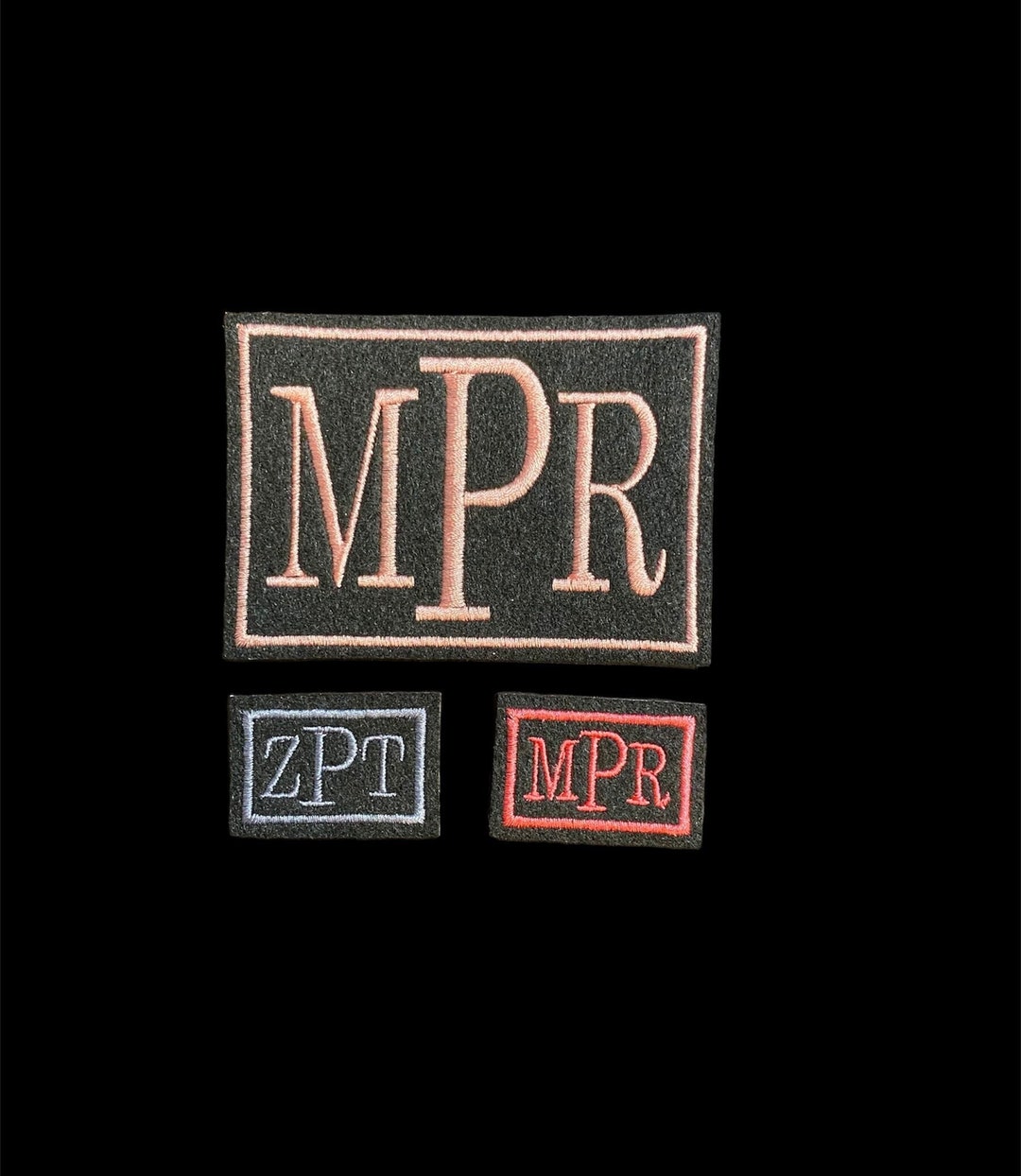 MONOGRAM Name Patch Iron on Patch Birthday Gift Bridal - Etsy