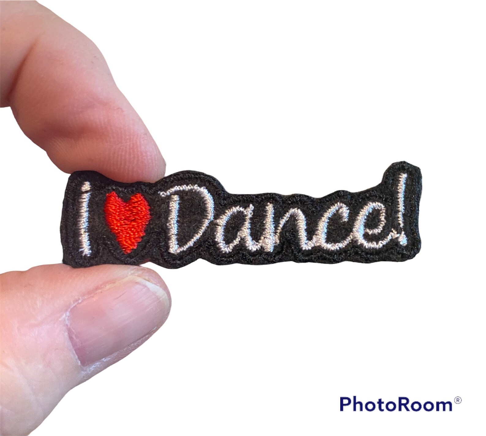 I Love Dance Embroidered Iron-on Patch - Etsy