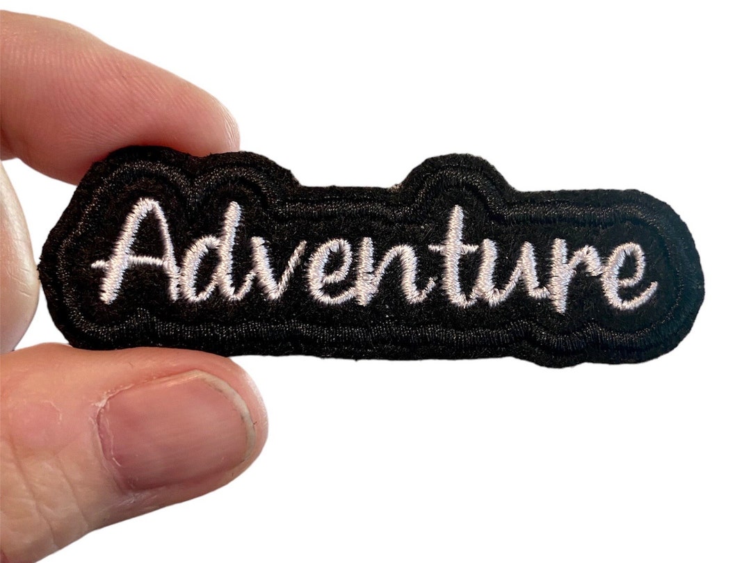 Adventure Embroidered Iron-on Patch - Etsy